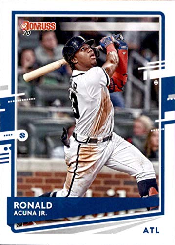 2020 Donruss #170 Ronald Acuna Jr. Atlanta Braves Baseball Card