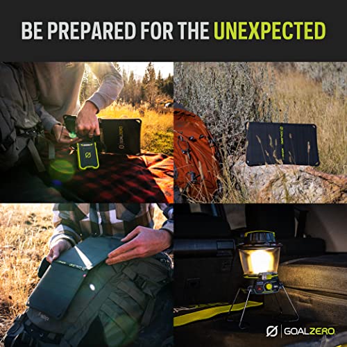 Goal Zero Nomad 10, Foldable Monocrystalline 10 Watt Solar Panel with USB Port, Portable Solar Panel Backpacking, Hiking and Travel. Lightweight Backpack Solar Panel Charger with Adjustable Kickstand