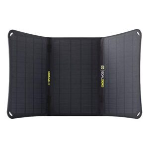 Goal Zero Nomad 20, Foldable Monocrystalline 20 Watt Solar Panel with 8mm + USB Port, Portable Solar Panel Charger. Lightweight 18-22V 20W Solar Panel Charger with Adjustable Kickstand