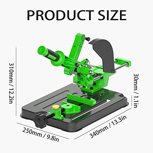 YWY Upgrade Angle Grinder Fixed Universal Bracket Polishing Machine Conversion Cutting Machine Table Saw Multifunctional Desktop Pull Rod Angle Grinding Machine Stand for 100 and 125 Angle Grinder