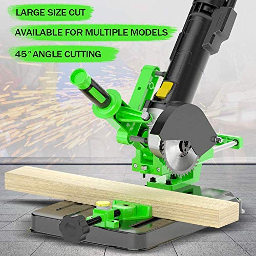 YWY Upgrade Angle Grinder Fixed Universal Bracket Polishing Machine Conversion Cutting Machine Table Saw Multifunctional Desktop Pull Rod Angle Grinding Machine Stand for 100 and 125 Angle Grinder