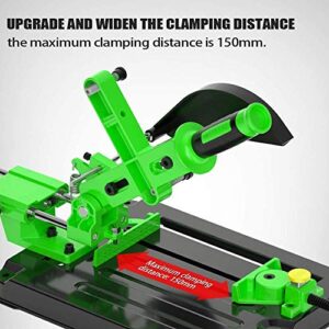 YWY Upgrade Angle Grinder Fixed Universal Bracket Polishing Machine Conversion Cutting Machine Table Saw Multifunctional Desktop Pull Rod Angle Grinding Machine Stand for 100 and 125 Angle Grinder