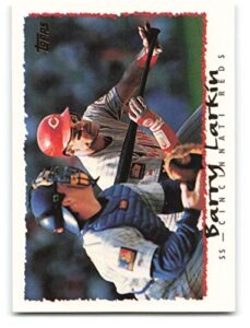 1995 topps #350 barry larkin nm-mt cincinnati reds baseball