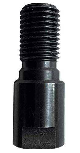 Shaft Adapter for Core Drill, 5/8"-11 Female to 1 1/4"-7 Male, for Use with Diamond Core Bits