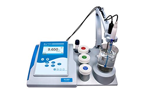 Apera Instruments PH9500 Research-Grade Benchtop pH Meter Kit with Comprehensive GLP Data Management and Data Output to Printer/PC