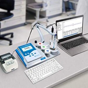 Apera Instruments PH9500 Research-Grade Benchtop pH Meter Kit with Comprehensive GLP Data Management and Data Output to Printer/PC