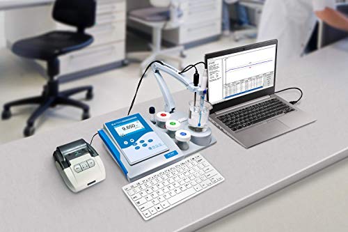 Apera Instruments PH9500 Research-Grade Benchtop pH Meter Kit with Comprehensive GLP Data Management and Data Output to Printer/PC