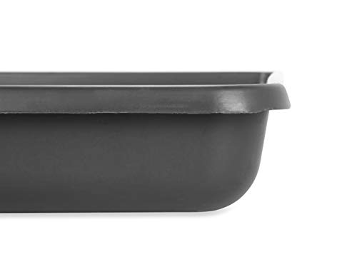 Camco 20750, Washing Machine Drain Pan | Features a Durable Plastic Construction, 1-inch/1.5-inch PVC Drain Fitting, and Measures 30-inches (L) x 32-inches (W) x 2 ½-inches (H) (OD)