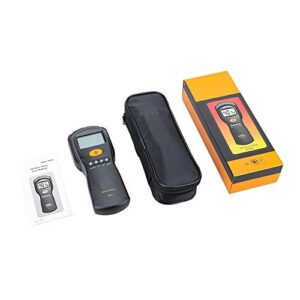 Wood Moisture Meter, Lumber Damp Detector, Moisture Content Tester with LCD Display, Range 2%～70%, Suitable for Measuring The Containing Water of Wood, Bamboo, Paper & Herbals