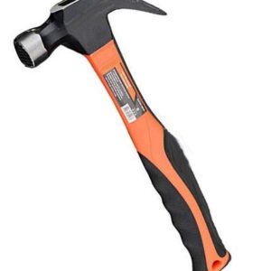 Edward Tools Pro 20 oz Claw Hammer - Magnetic Nail Starter - Forged Fine Grain Harden Steel Head - Heavy Duty Fiberglass Shaft - Ergo Cushion Grip - Roofing Hammer