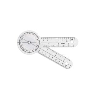 Ultrassist Premium Goniometer Set (3 Pieces), 360 Degree 6", 8", 12" Complete Set, Measuring Tool