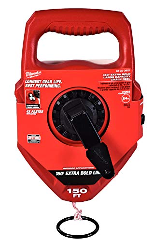 Milwaukee 48-22-3915 150' Extra Bold Large Capacity Chalk Reel