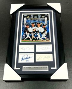 derek jeter core 4 four autographed reprint posada pettite rivera 8x10 photo frame