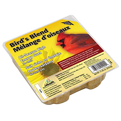 Heath Outdoor Products DDB1-18 All Season High Energy Suet Cake, Case of 18.