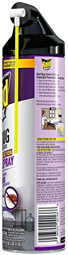 Raid Max Foam Bed Bug 17.5 Ounce (Pack of 3)