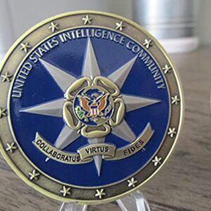 United States Intelligence Community Reaper IC Intel SIGINT Challenge Coin