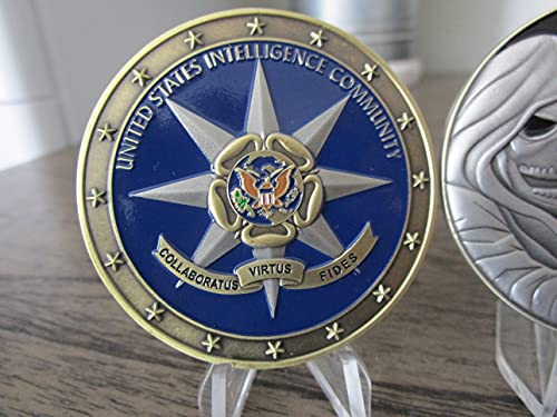 United States Intelligence Community Reaper IC Intel SIGINT Challenge Coin