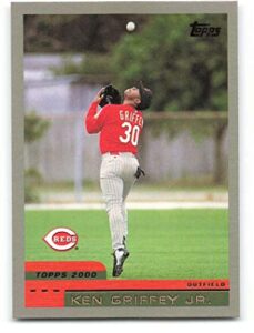 2000 topps #400 ken griffey jr. nm-mt cincinnati reds baseball