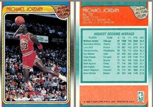 michael jordan chicago bulls 1988 fleer reprint #120