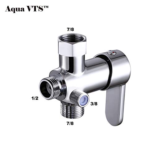 Aqua VTS Spray Bidet, Shattaf, with Hot & Cold Mixing Valve