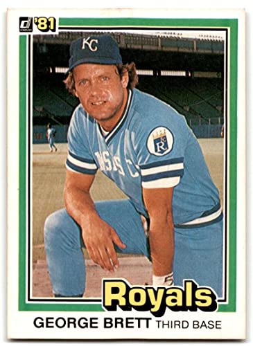 Baseball MLB 1981 Donruss #100 George Brett NM-MT Royals