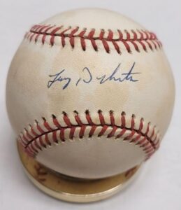 autographed lenny dykstra official rawlings national league baseball w/coa