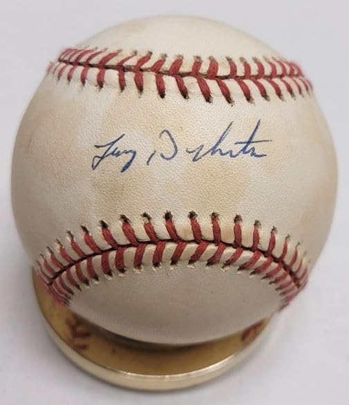 Autographed Lenny Dykstra Official Rawlings National League Baseball w/COA