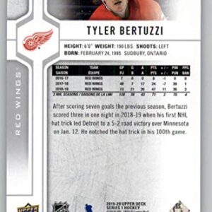 2019-20 Upper Deck #30 Tyler Bertuzzi NM-MT Red Wings