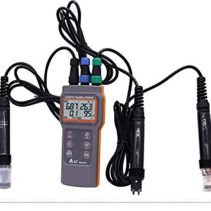 RaeSung AZ86031 Water Quality Meter Dissolved Oxygen Tester pH Meter pH Conductivity Salinity Temperature Meter