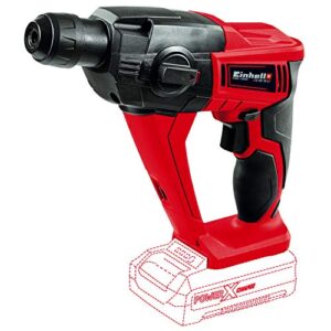 einhell te-hd 18 li power x-change 18-volt cordless 1/2-inch, 1100-rpm rotary hammer drill with shocks, variable speed, 1.2j impact power, 5700 blows/min, tool only (battery and charger not included)