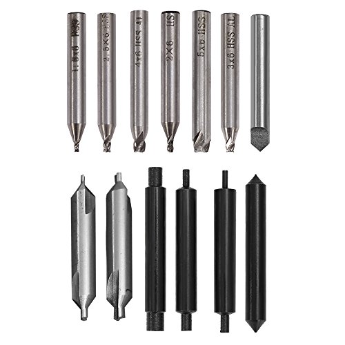 Key Cutting Machine Cutter/Parts Drill Bit Full Set of 13pcs