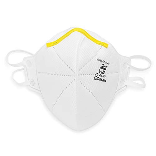 Harley Commodity NIOSH Approved N95 Respirator Face Mask Model No. L-188 (Pack of 20) | Non-Medical Foldable Face Mask | Headband Style