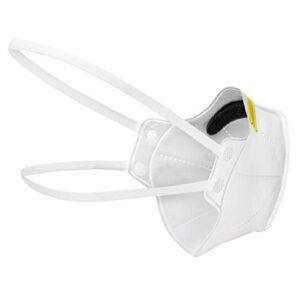 Harley Commodity NIOSH Approved N95 Respirator Face Mask Model No. L-188 (Pack of 20) | Non-Medical Foldable Face Mask | Headband Style