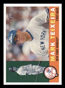 2009 topps heritage #257 mark teixeira new york yankees mlb baseball card nm-mt