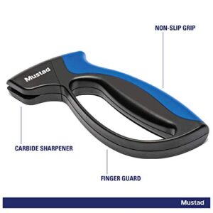 Mustad Knife Kit 3 Pc + Sharperner Set