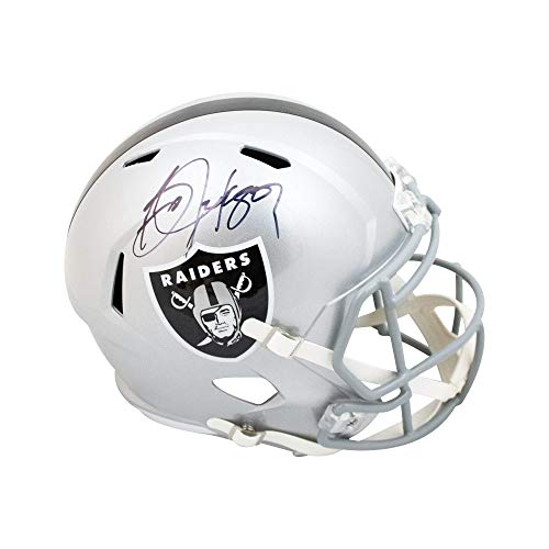 Bo Jackson Autographed Oakland Raiders Speed Full-Size Football Helmet - BAS COA