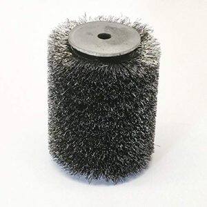 restorer stainless steel wire wheel - metal cleaning rust stripping wood texturing wrss01