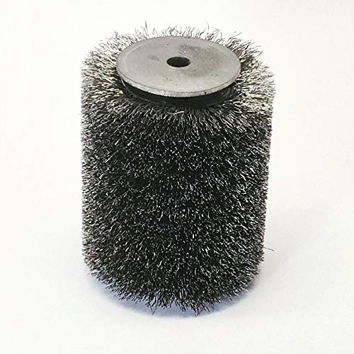 RESTORER Stainless Steel Wire Wheel - Metal Cleaning Rust Stripping Wood Texturing WRSS01