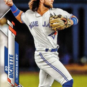 2020 Topps Baseball #78 Bo Bichette Rookie Card - 1st Official Rookie Card