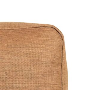 Decor therapy 7388-01407537 Outdoor Pouf, Cashew Brown