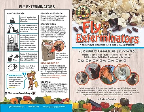 NaturesGoodGuys Fly Exterminator 10,000 Size