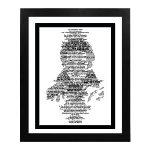 Bruce Springsteen - Thunder Road Music Wall Art Decor, This Ready to Frame Song Lyric Wall Art Poster Print is Good For Music Room, Pop-Rock Band Decor, Studio, And Room Decor, Unframed -11 x 14”