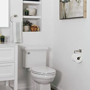 Miseno MNO240C2BWH Miseno MNO240C Santi Two-Piece High-Efficiency Toilet with Elongated Chair Height Bowl - Includes Soft Close Seat, Wax Ring Kit, and Classic Style Tank Lid