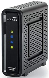 arris touchstone cm8200a docsis 3.1 ultra fast cable modem 32x8 gigabit (black) (renewed)