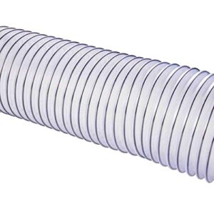 PVC Dust Collection Hose (4.0 Inch Diameter x 10 Feet Length)