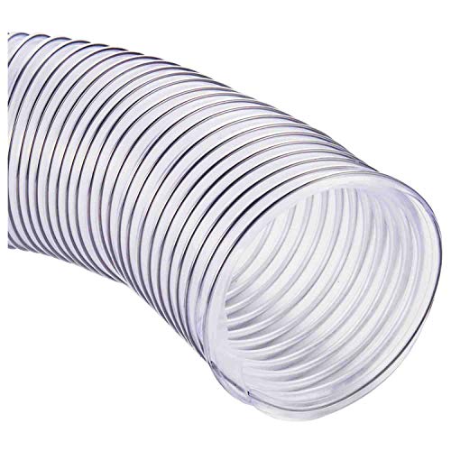 PVC Dust Collection Hose (4.0 Inch Diameter x 10 Feet Length)