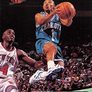 1992-93 Ultra Basketball #17 Muggsy Bogues Charlotte Hornets Charlotte Hornets Official NBA Trading Card From The Fleer Corp