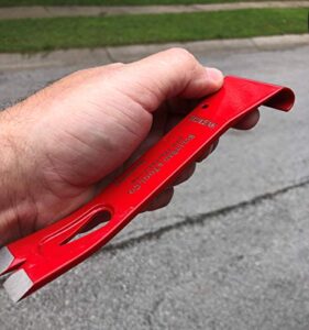 sidebar - 7" multi-pry bar & siding removal tool - ultimate inspection tool for adjusters, estimators, home inspectors, contractor sales pro's, siding repair, itel tool