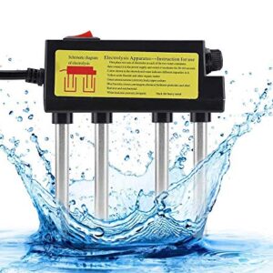 wosume 【𝐒𝐩𝐫𝐢𝐧𝐠 𝐒𝐚𝐥𝐞 𝐆𝐢𝐟𝐭】 Water Electrolyzer, Ph Level Tester for Water,Hard Water Test,Portable Water Quality Tester Water Impurities Monitor Electrolyzer Machine Testing Meter