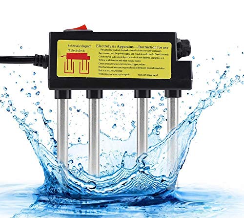 wosume 【𝐒𝐩𝐫𝐢𝐧𝐠 𝐒𝐚𝐥𝐞 𝐆𝐢𝐟𝐭】 Water Electrolyzer, Ph Level Tester for Water,Hard Water Test,Portable Water Quality Tester Water Impurities Monitor Electrolyzer Machine Testing Meter